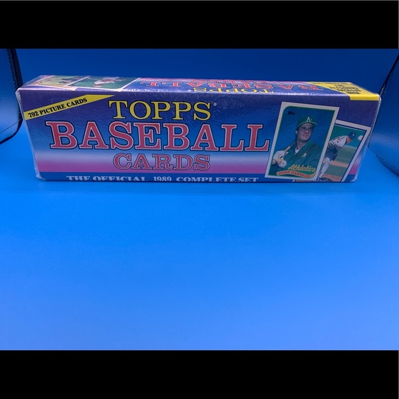 Topps | Games | Topps Baseball Cards Complete Set 989 | Poshmark
